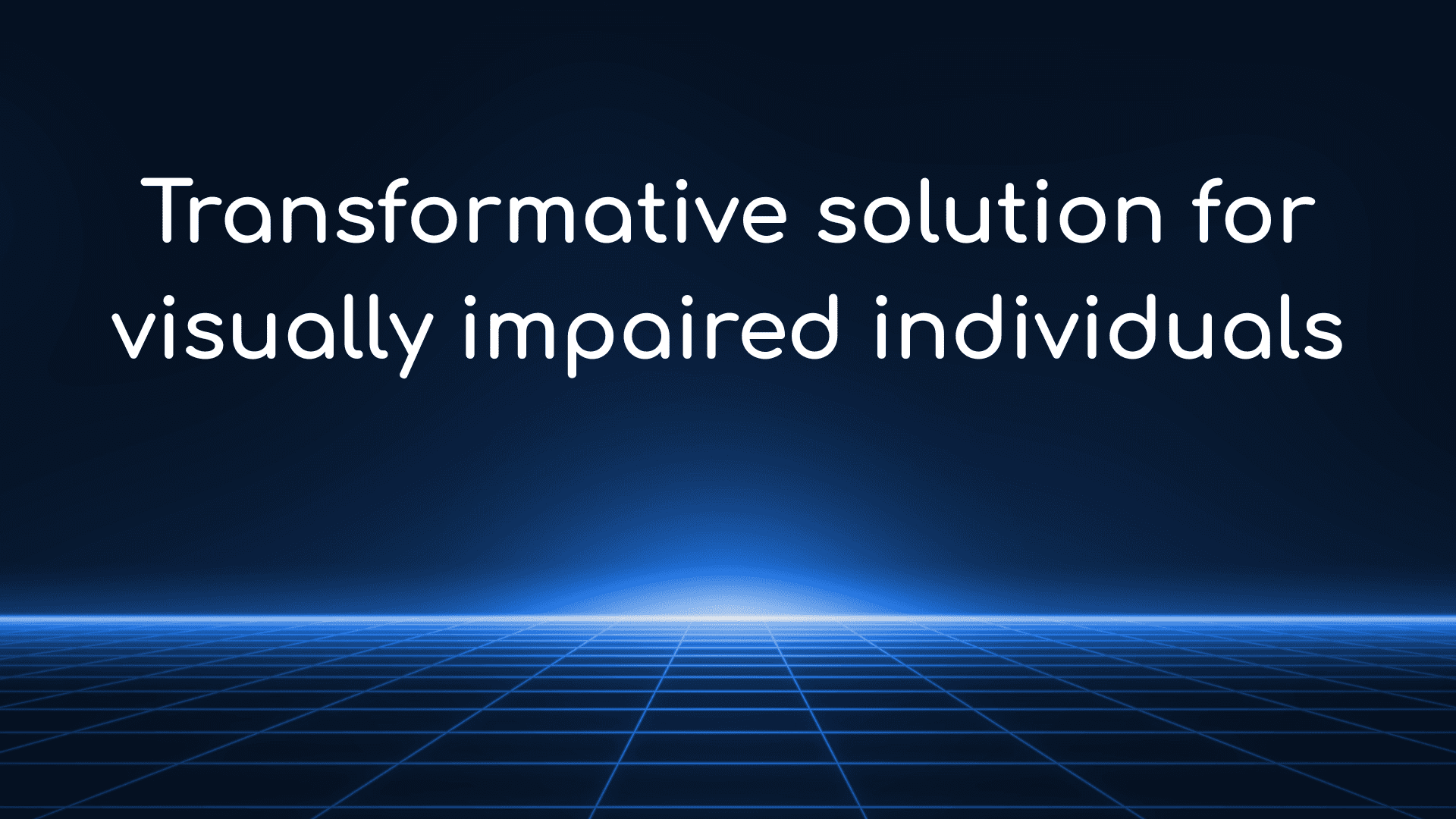 Cannon School: Empowering the visually impaired with face analysis ...